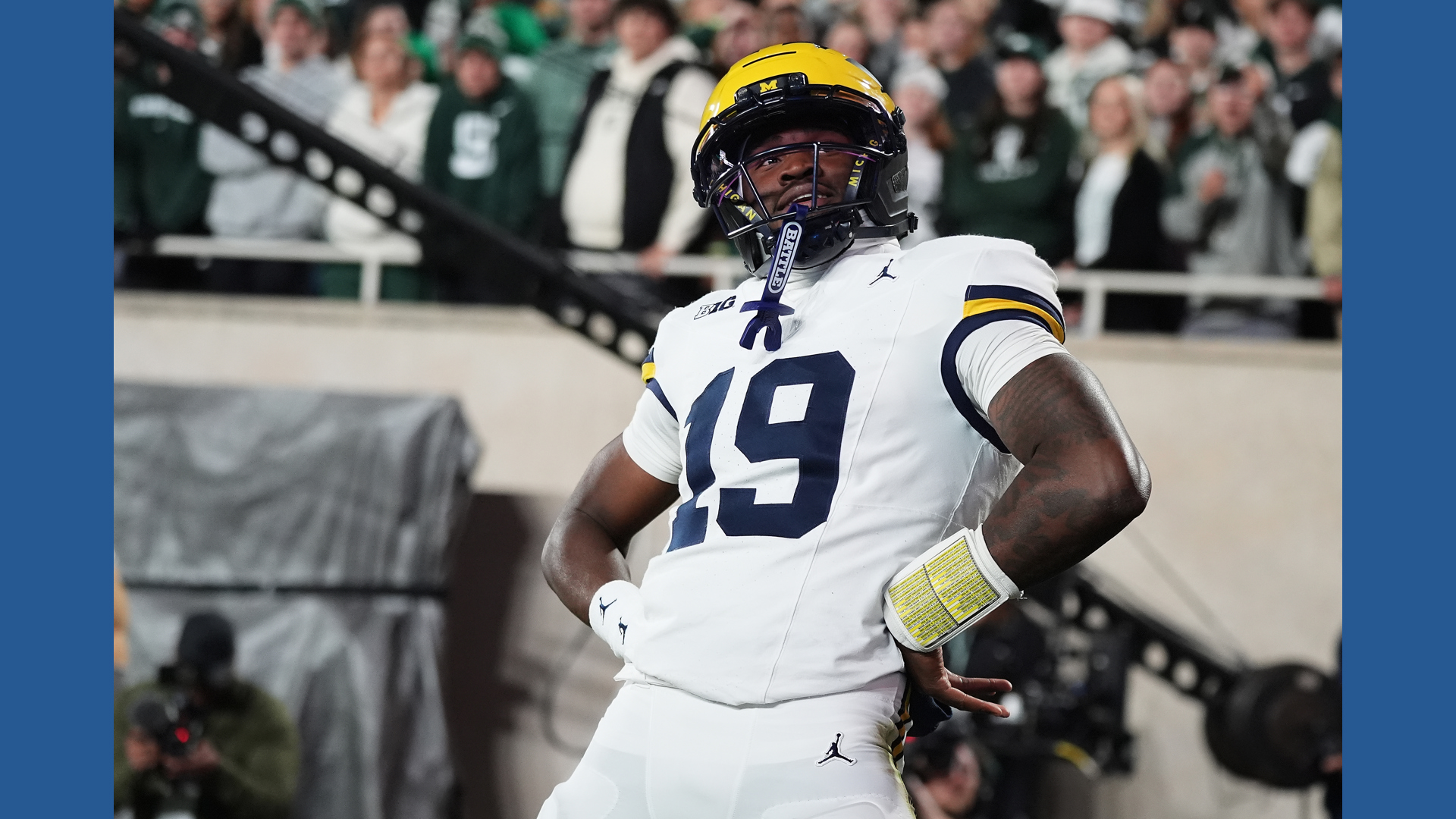 Justice Haynes runs for 152 yards and 2 TDs as No. 25 Michigan beats ...