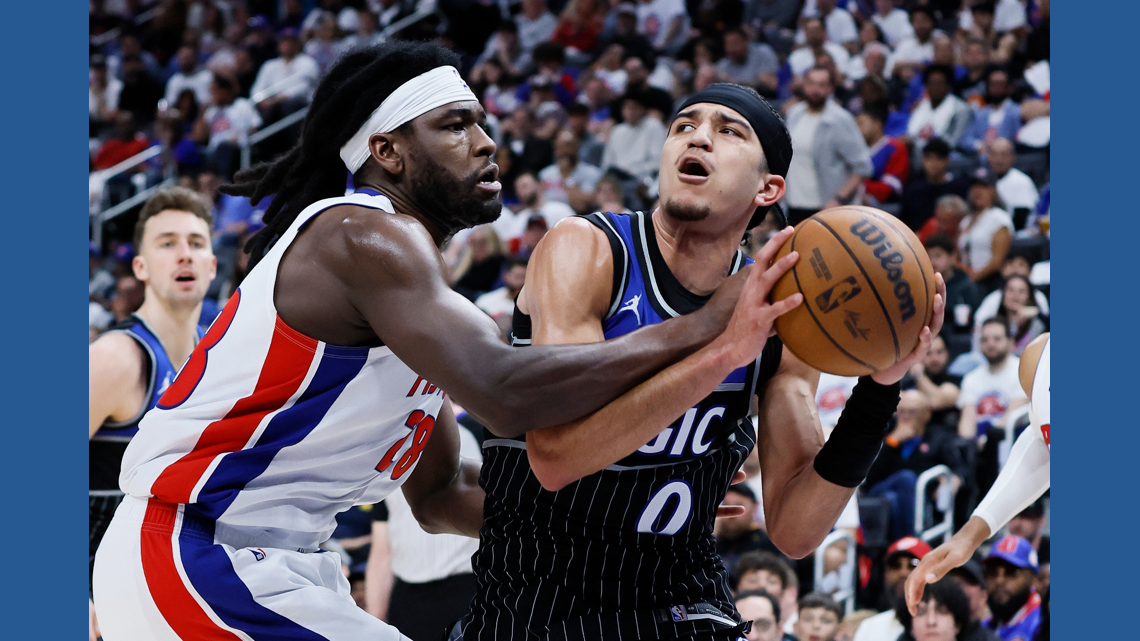 Pistons pound the Magic in paint and meet them at the rim to end their ...