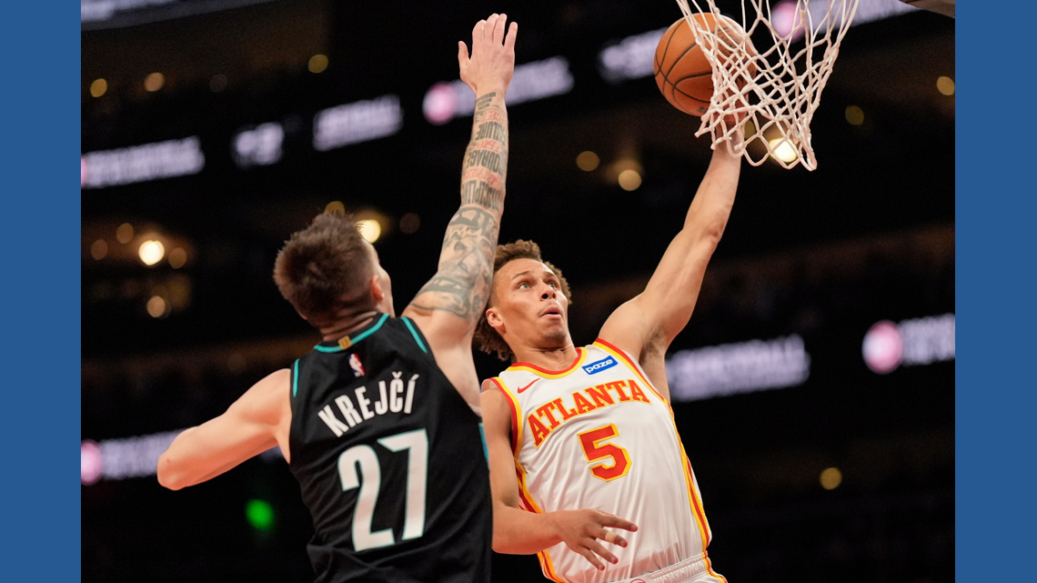 Dyson Daniels out, Jonathan Kuminga cleared to play in Hawks' Thursday ...