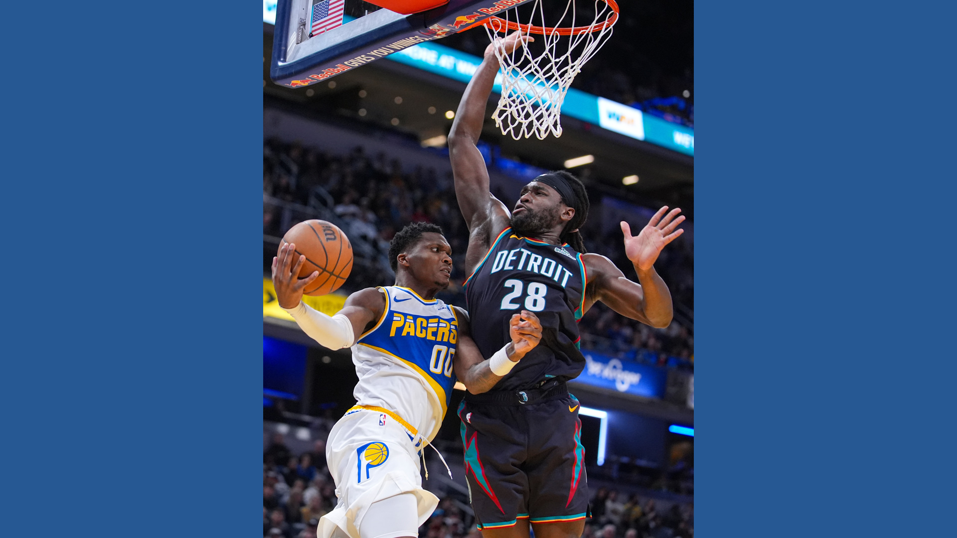 Pistons beat Pacers 122-117 to tie franchise record with 13th straight ...