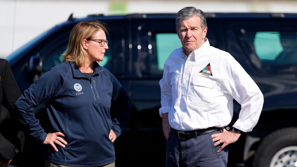 Helene aftermath: FEMA administrator pushes back against false claims ...