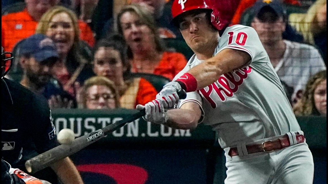 Phillies rally from 5-run deficit to win World Series opener | wzzm13.com