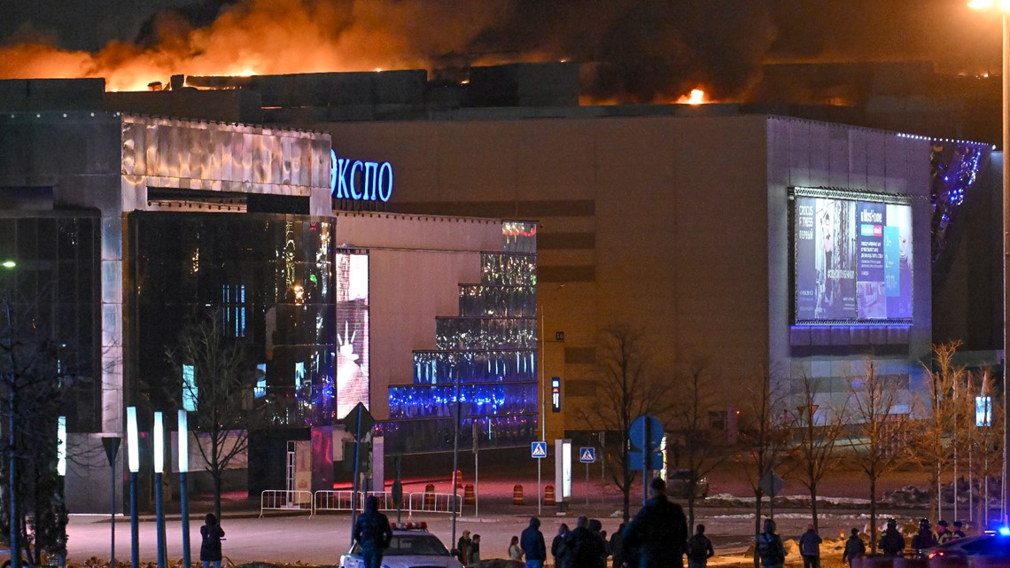 Moscow concert hall shooting: Gunmen wore combat fatigues | wzzm13.com