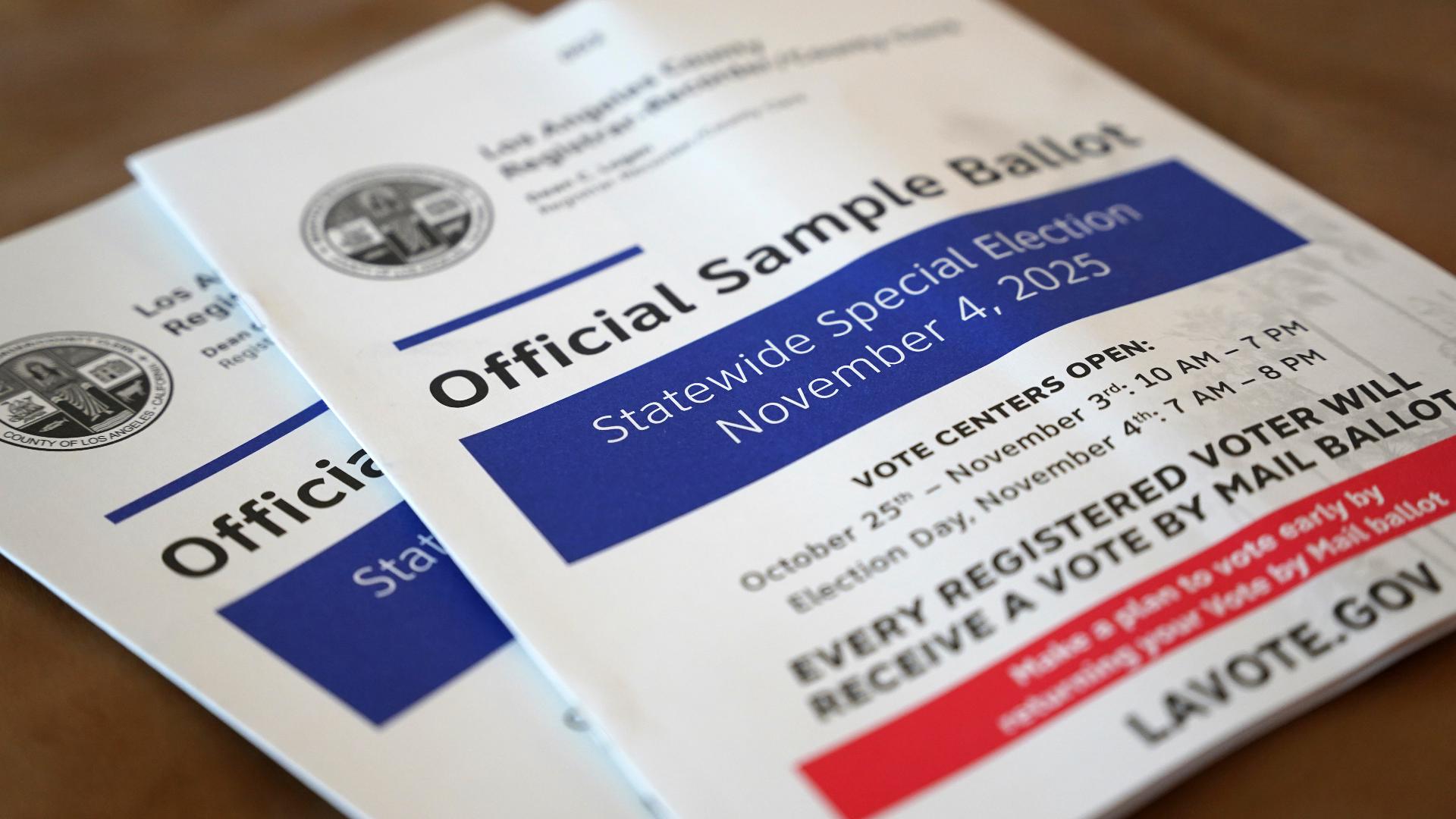 Proposition 50 live election results: California voters weigh in on ...