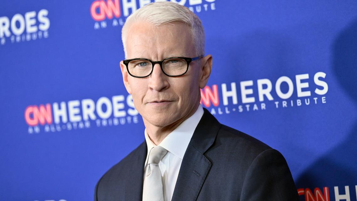 CNN's Anderson Cooper hit by debris during Hurricane Milton | wzzm13.com