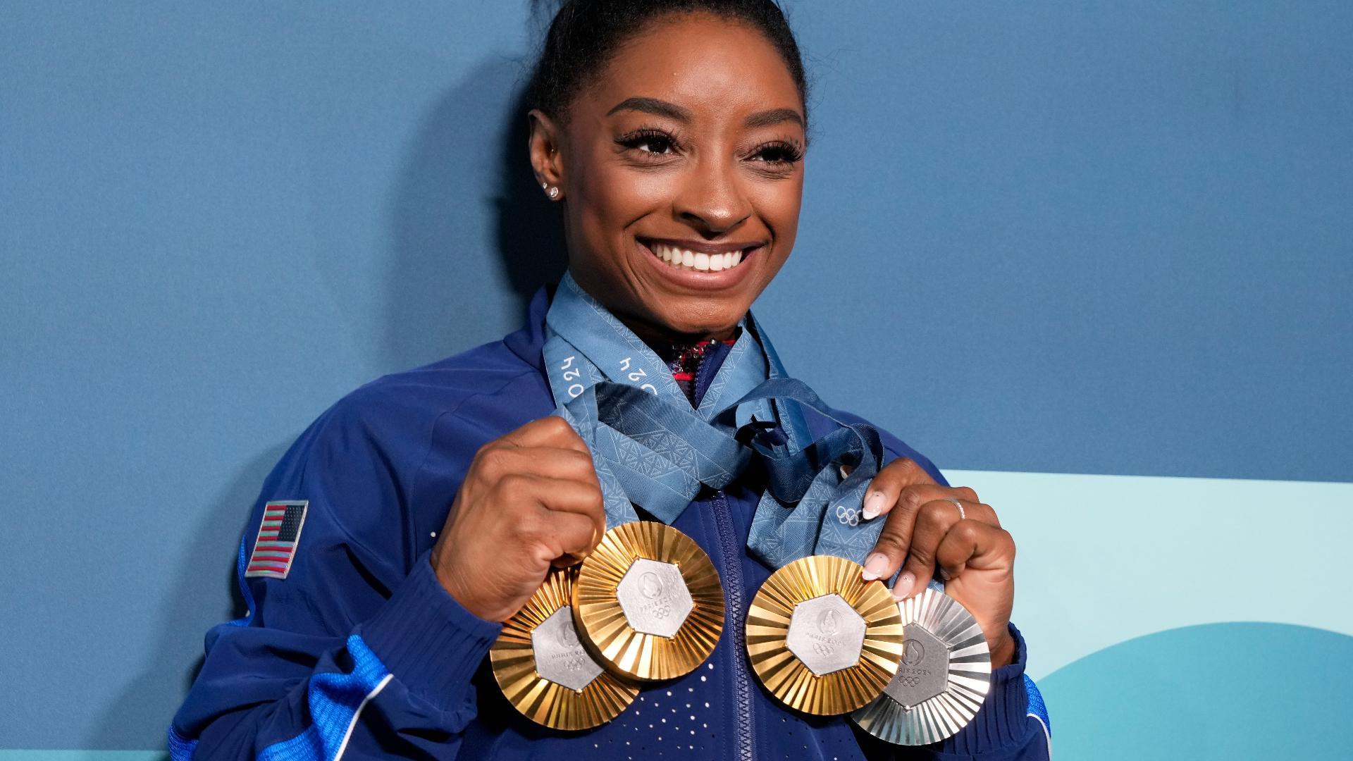 Will Simone Biles compete at the 2028 Olympics? She's not ruling it out ...