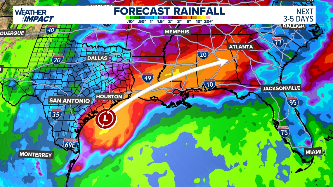 Tropical Storm Arthur, first of the Atlantic season, weakens to a low ...
