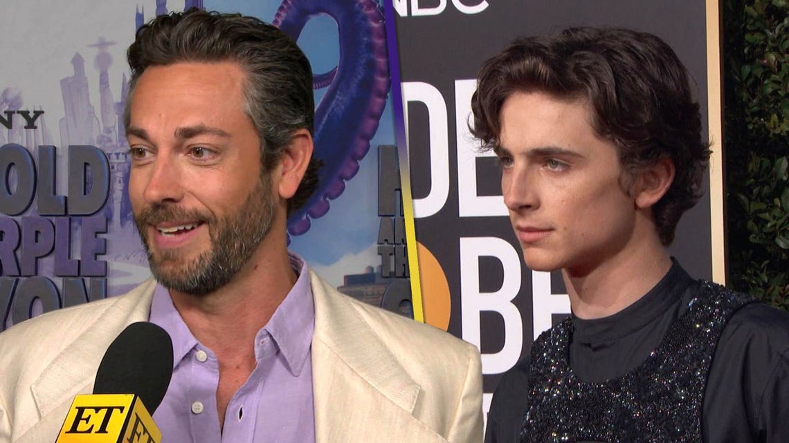 Zachary Levi Suggests Timothée Chalamet Should Play Flynn in 'Tangled ...