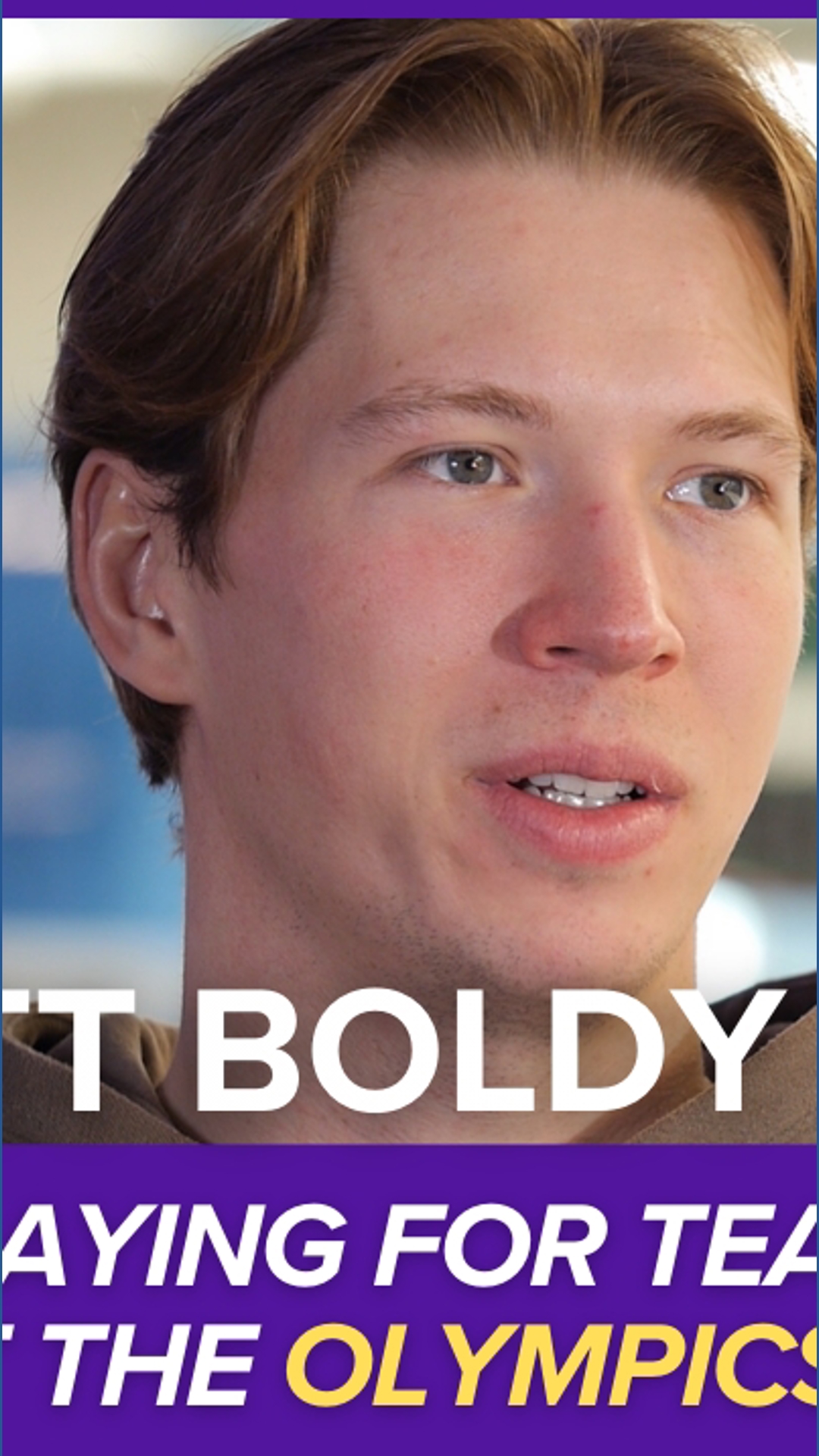 Matt Boldy on Olympic pride, Team USA and chasing gold | FULL INTERVIEW ...