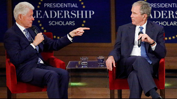 Former Presidents Bill Clinton and George W. Bush to speak in Grand ...