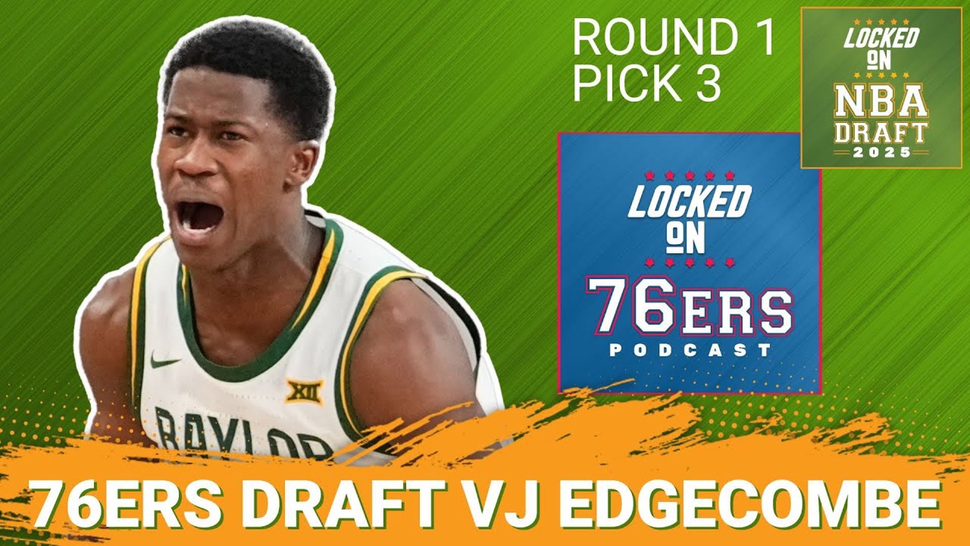 Philadelphia 76ers Select V.J. Edgecombe 3rd Overall in NBA Draft ...