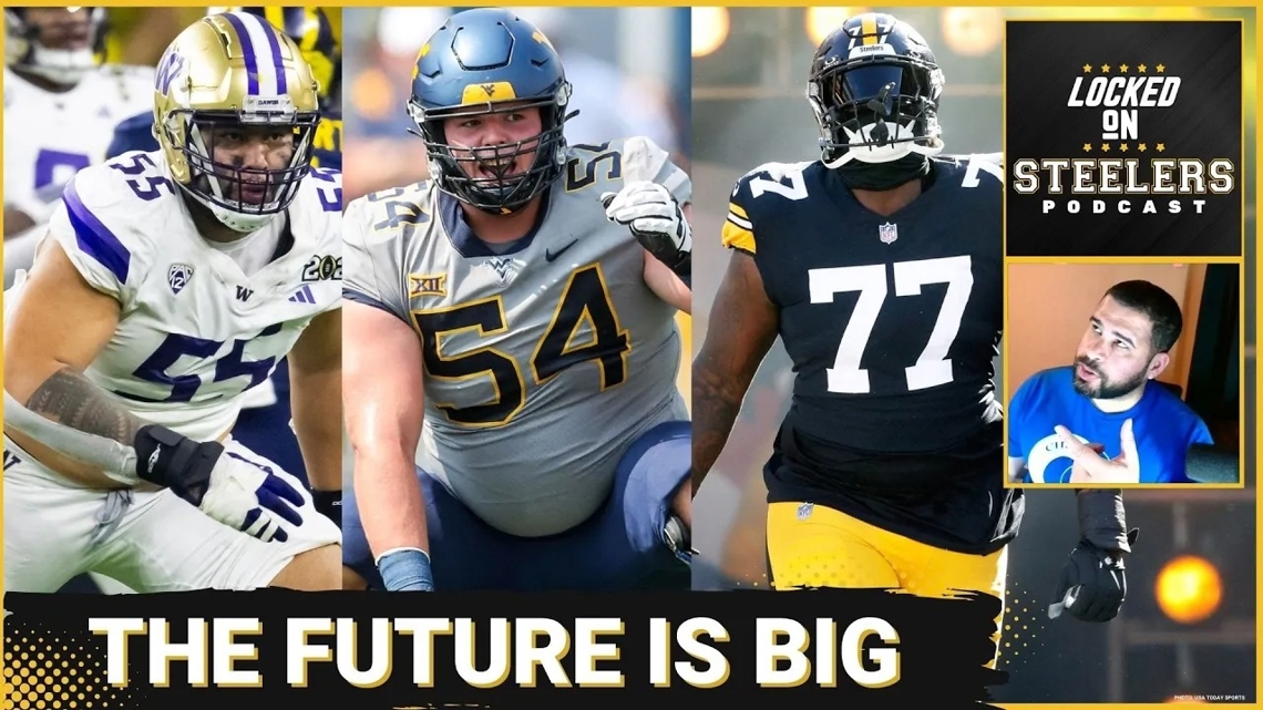 Steelers' Troy Fautanu, Zach Frazier, Broderick Jones a Big 3 on ...