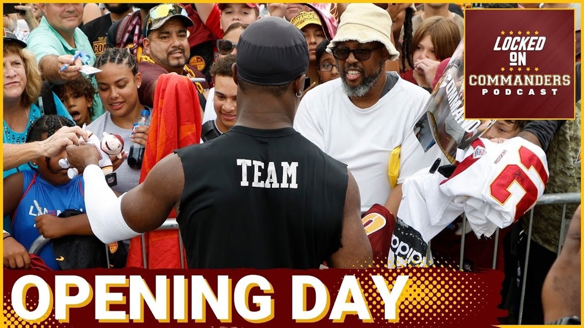 Washington Commanders Training Camp: Fans in Attendance | Jayden ...