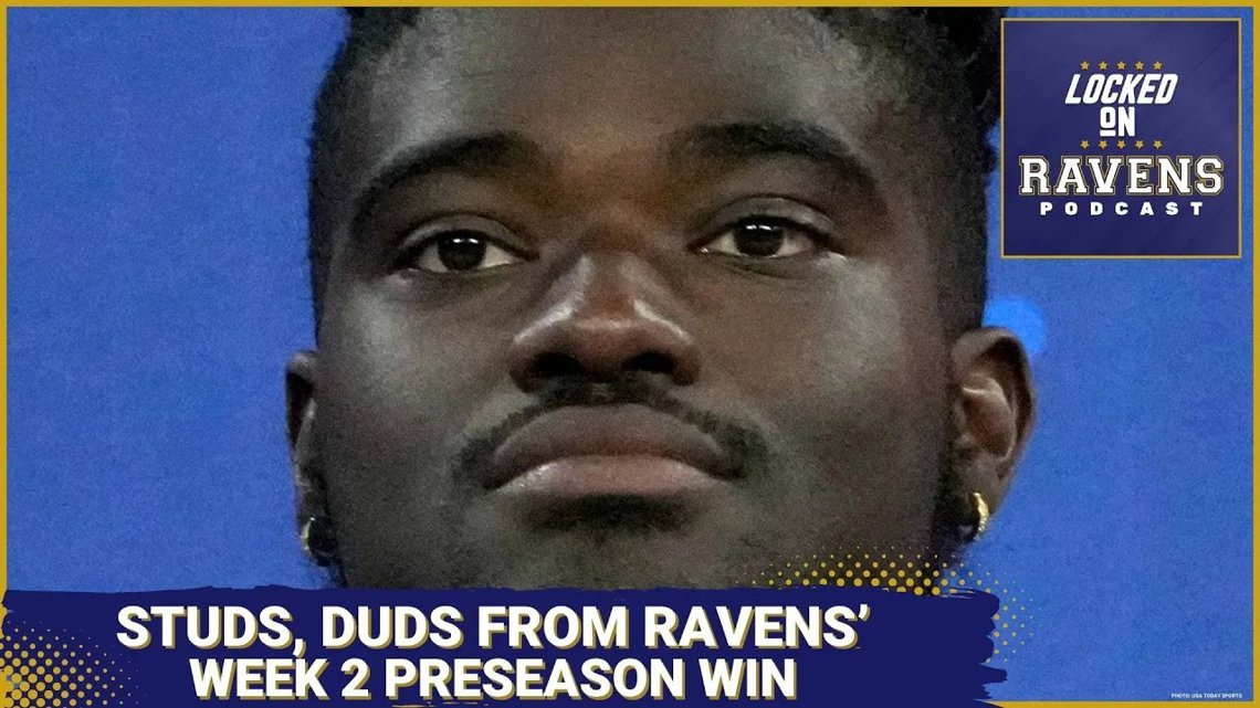 Studs, duds from Baltimore Ravens' Week 2 preseason victory over Atlanta Falcons | wzzm13.com
