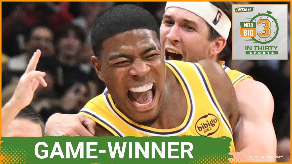 Lakers Get GAME-WINNER In Matchup With Raptors | The Big 3 in 30 NBA ...
