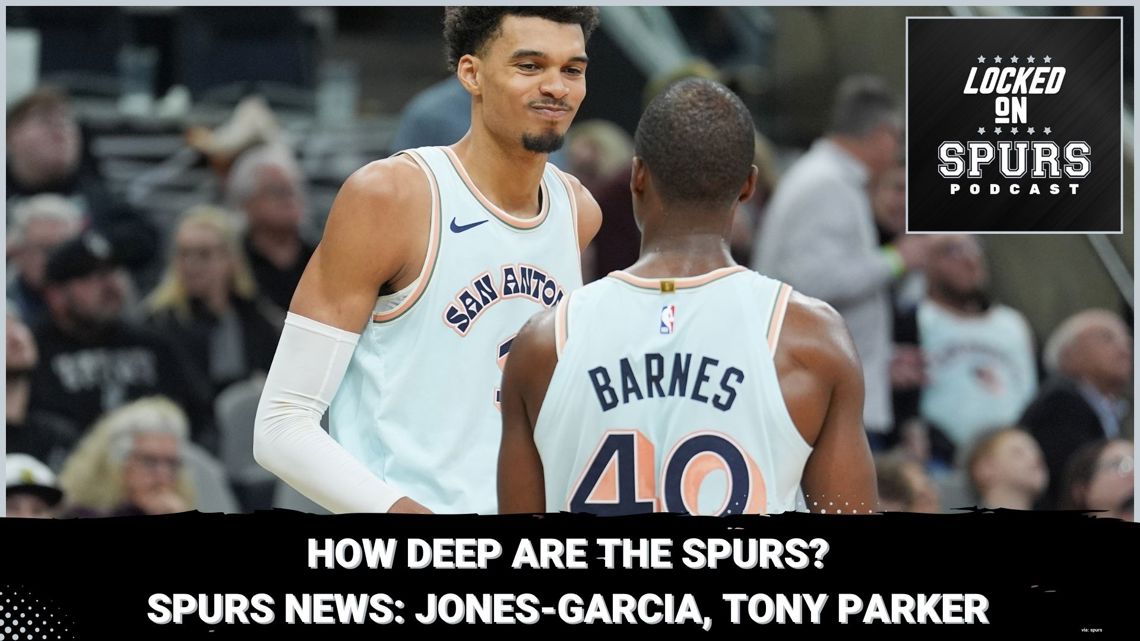 A look at the San Antonio Spurs depth chart | Locked On Spurs | wzzm13.com