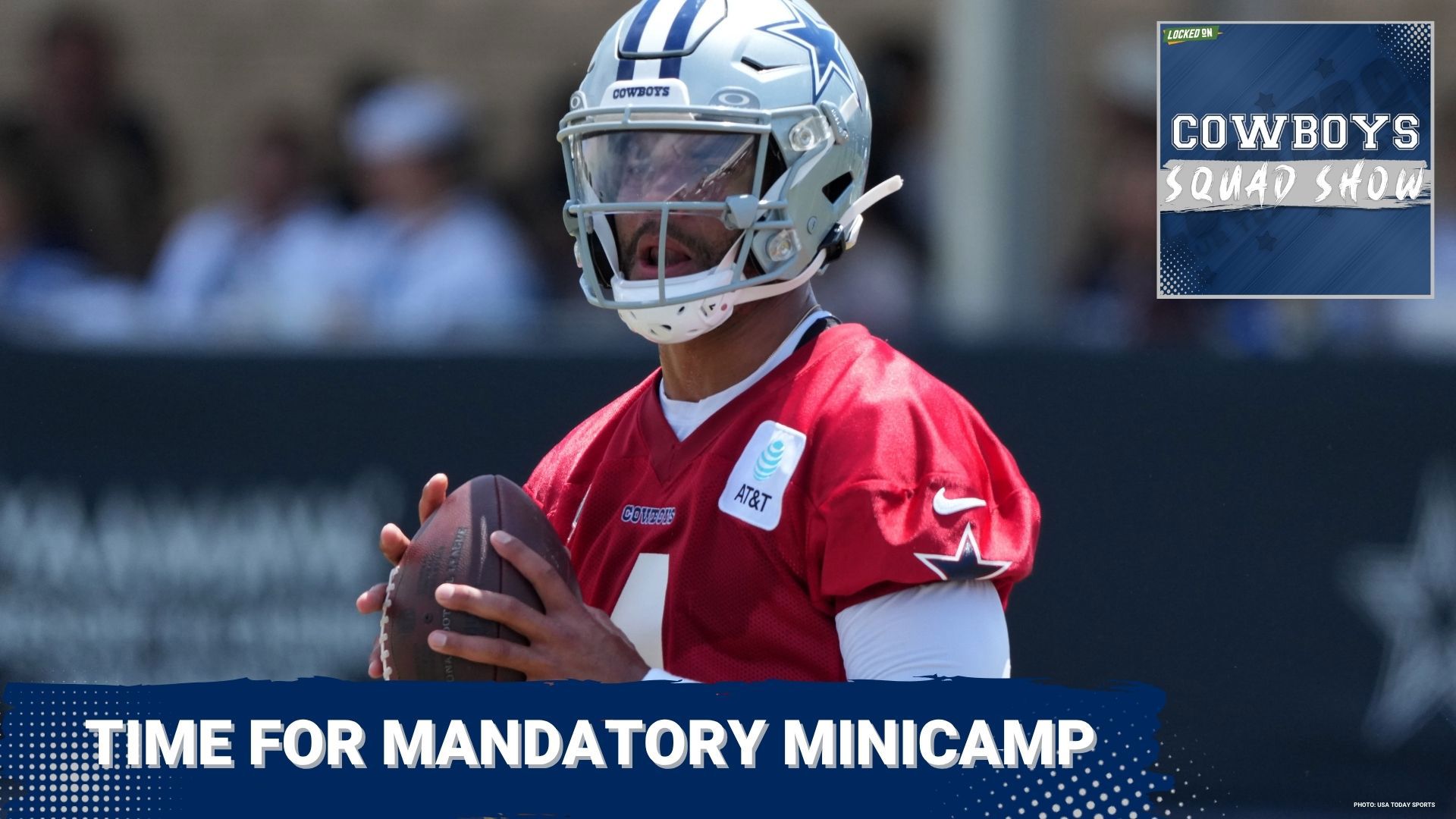 COWBOYS SQUAD SHOW: It's Day One of the Cowboys Mandatory mini-camp ...