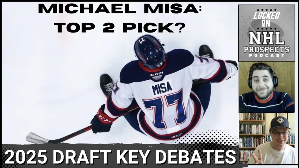 MICHAEL MISA VS. ROGER MCQUEEN VS. PORTER MARTONE! | 2025 NHL Draft Key ...