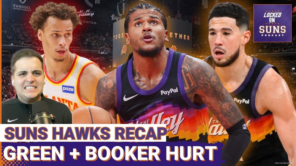The Phoenix Suns Lose Devin Booker AND Jalen Green Both Get INJURED In ...