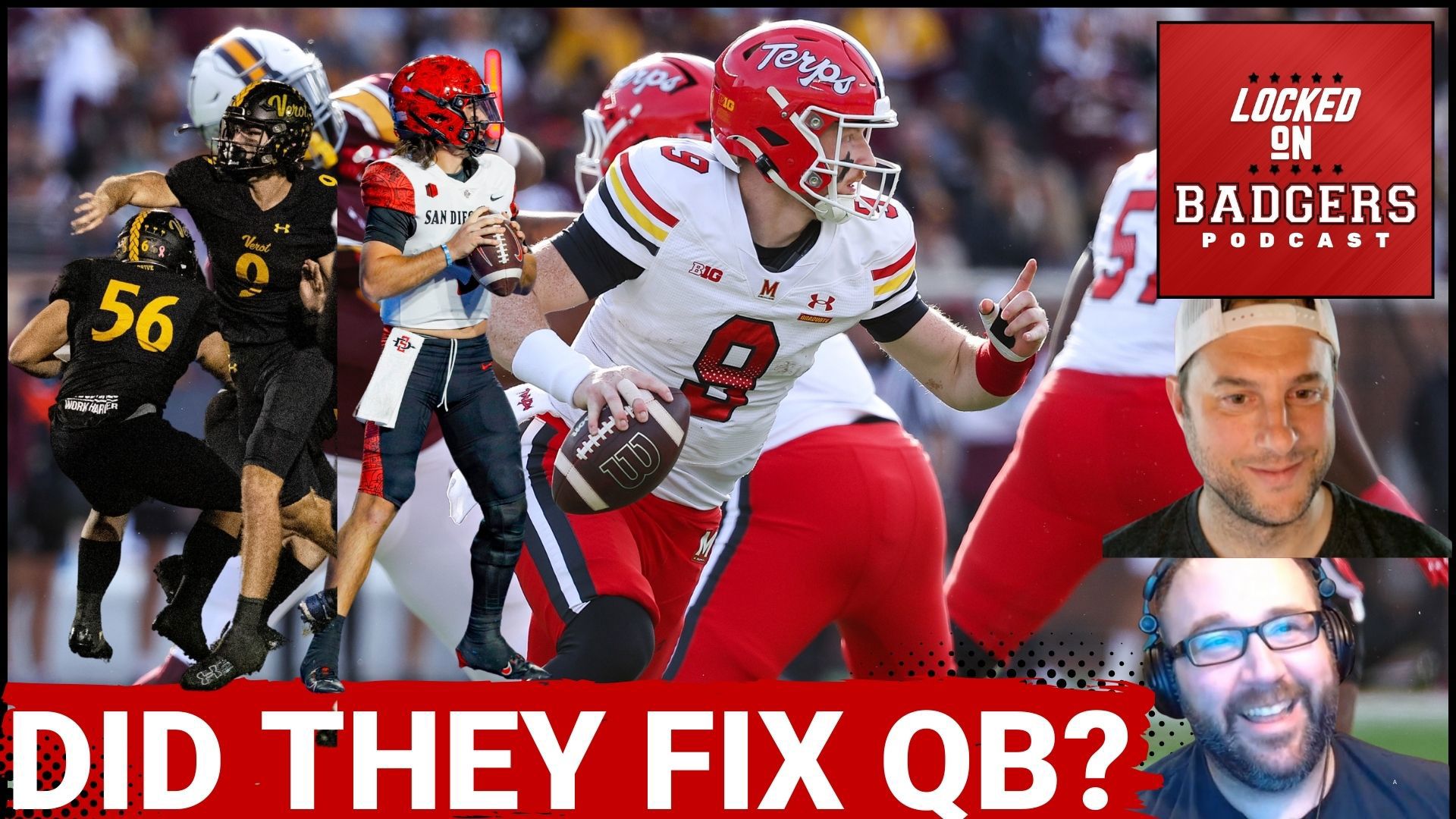 Have the Wisconsin Badgers football team solved the QB issue with Billy Edwards Jr and Danny O ...