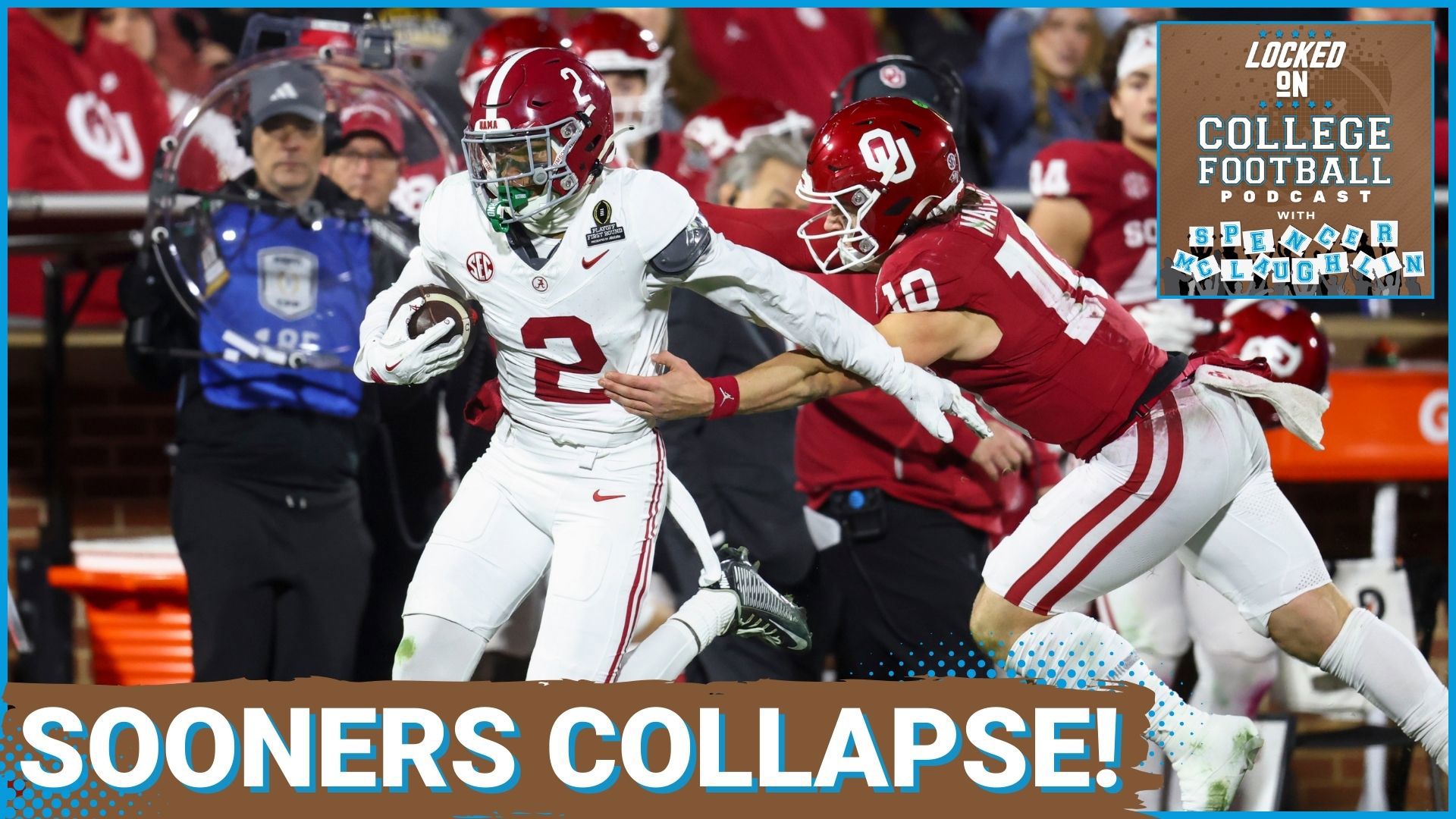 REACTION: Oklahoma COLLAPSES as Alabama STORMS back from 17-Point ...