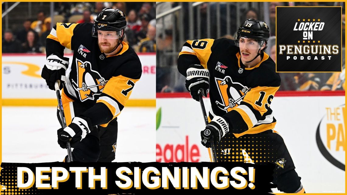 Penguins re-sign two KEY depth pieces! | wzzm13.com