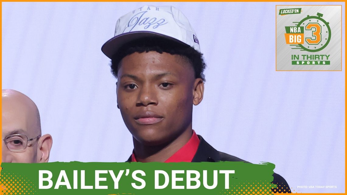 Ace Bailey Beats The 76ers In His Summer League Debut | The Big 3 in 30 ...