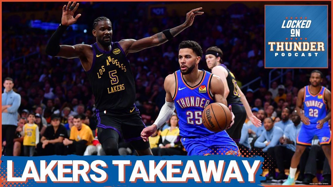 OKC Thunder Can Deploy UNGUARDABLE Lineup | Takeaways From Lakers Sweep ...