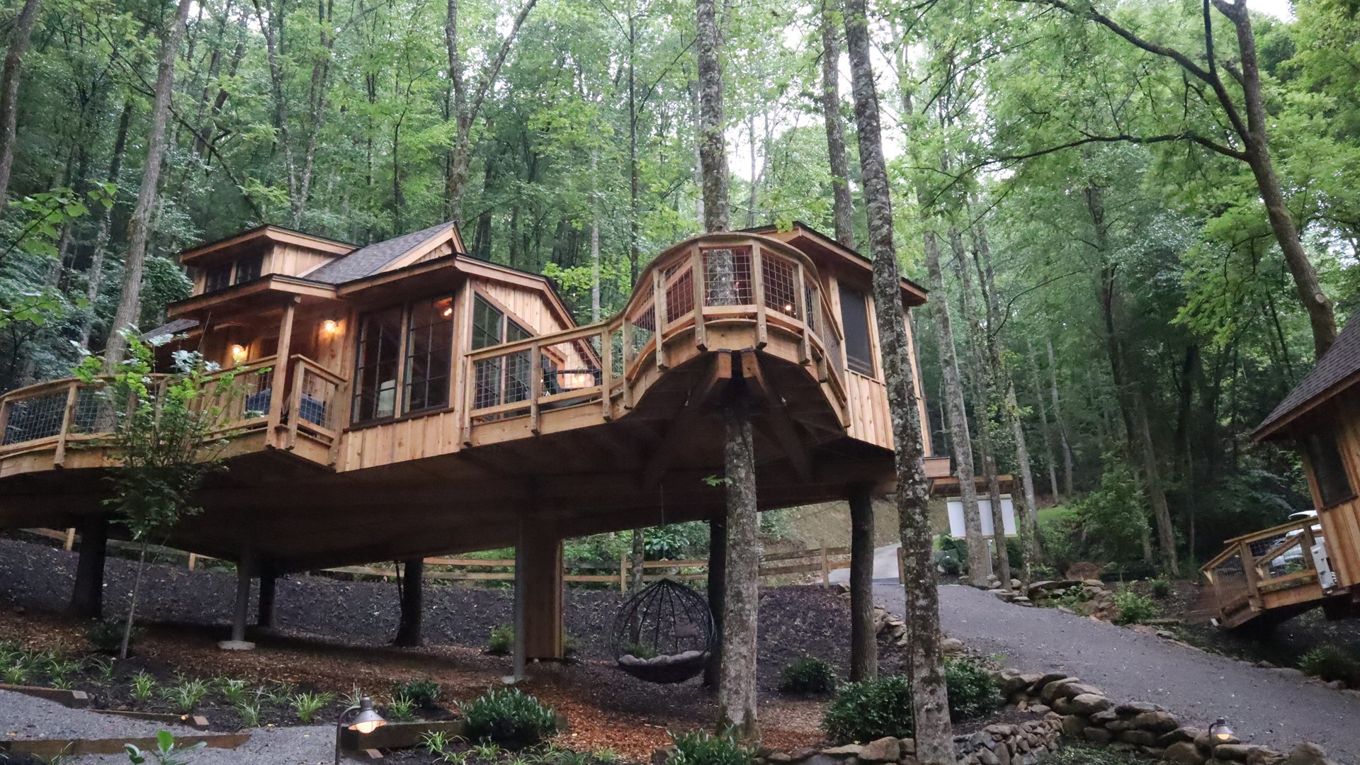 I spent the night at a new treehouse resort near Gatlinburg and never ...