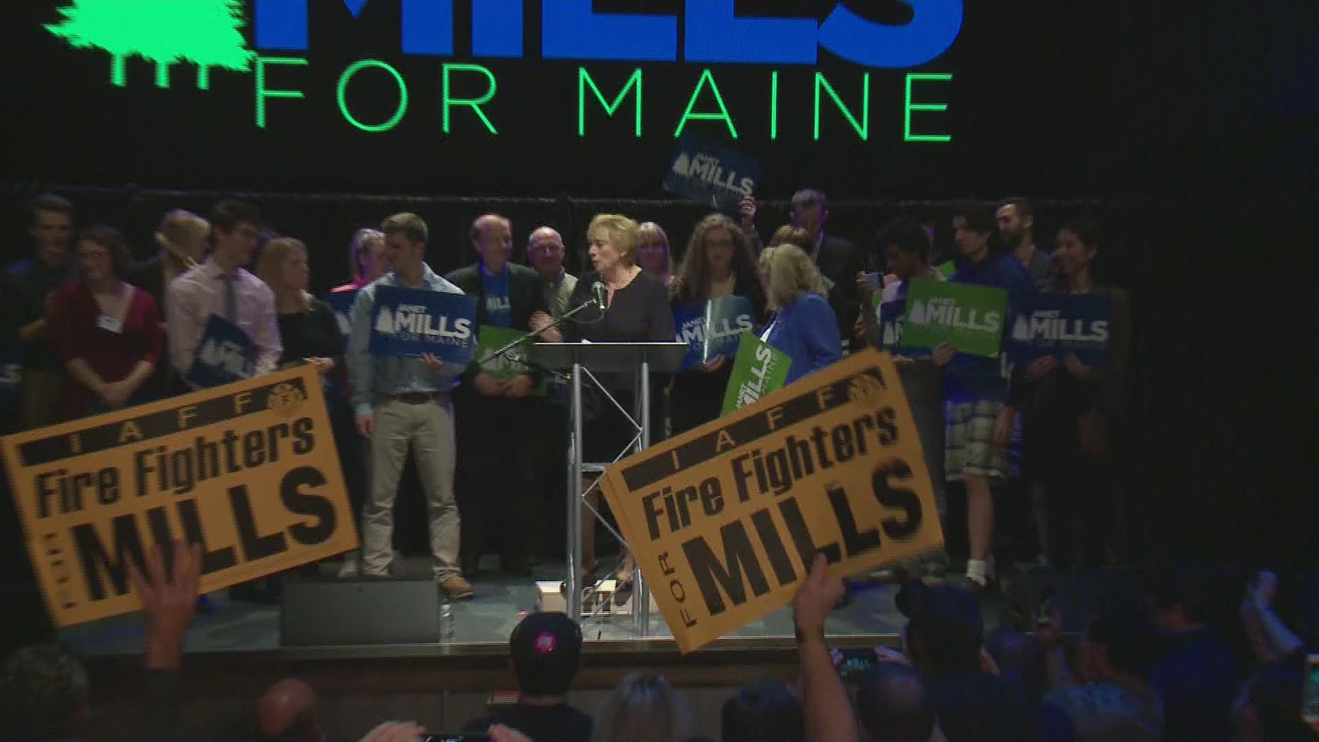 Janet Mills makes history as Maine's first female governor-elect ...