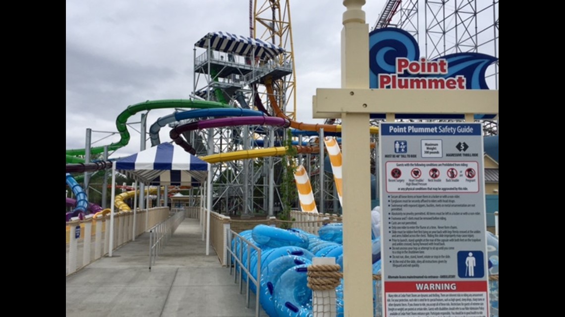 WATCH | Cedar Point Shores waterpark set to open this weekend | wzzm13.com