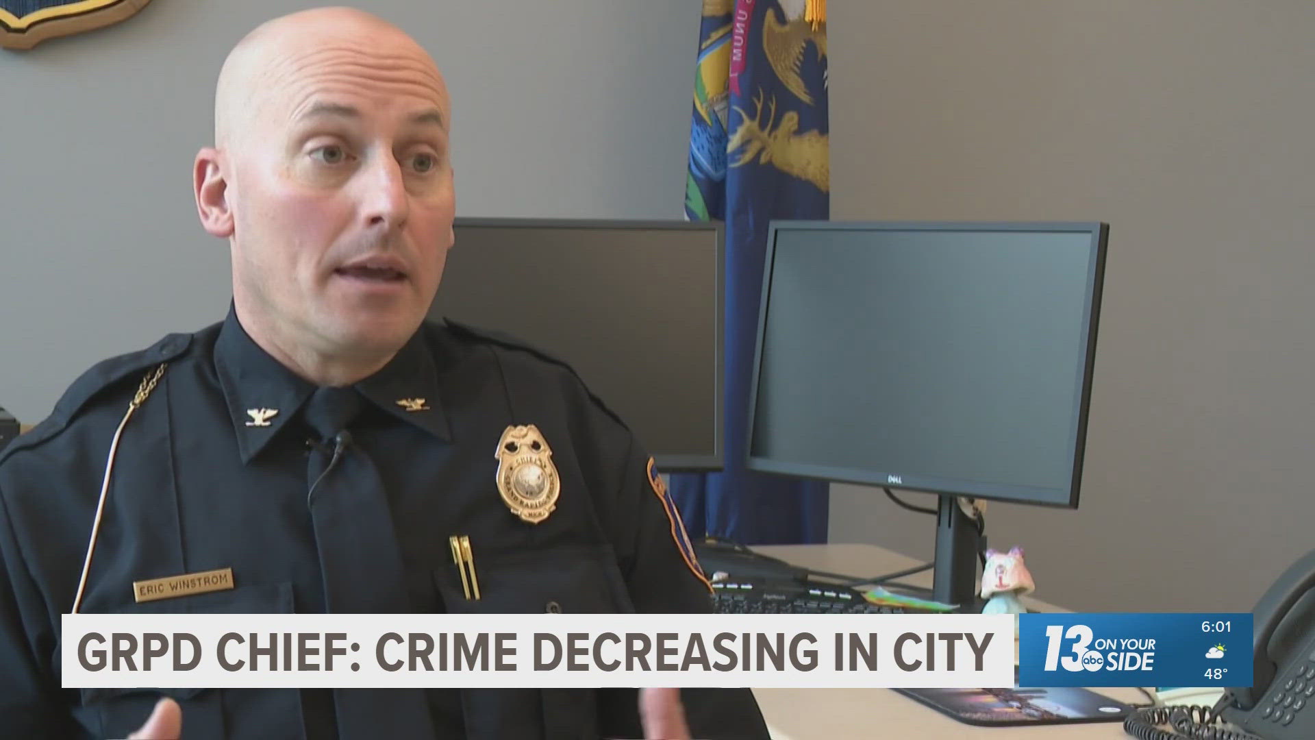 GRPD: Positive trend in crime statistics nearing end of year | wzzm13.com