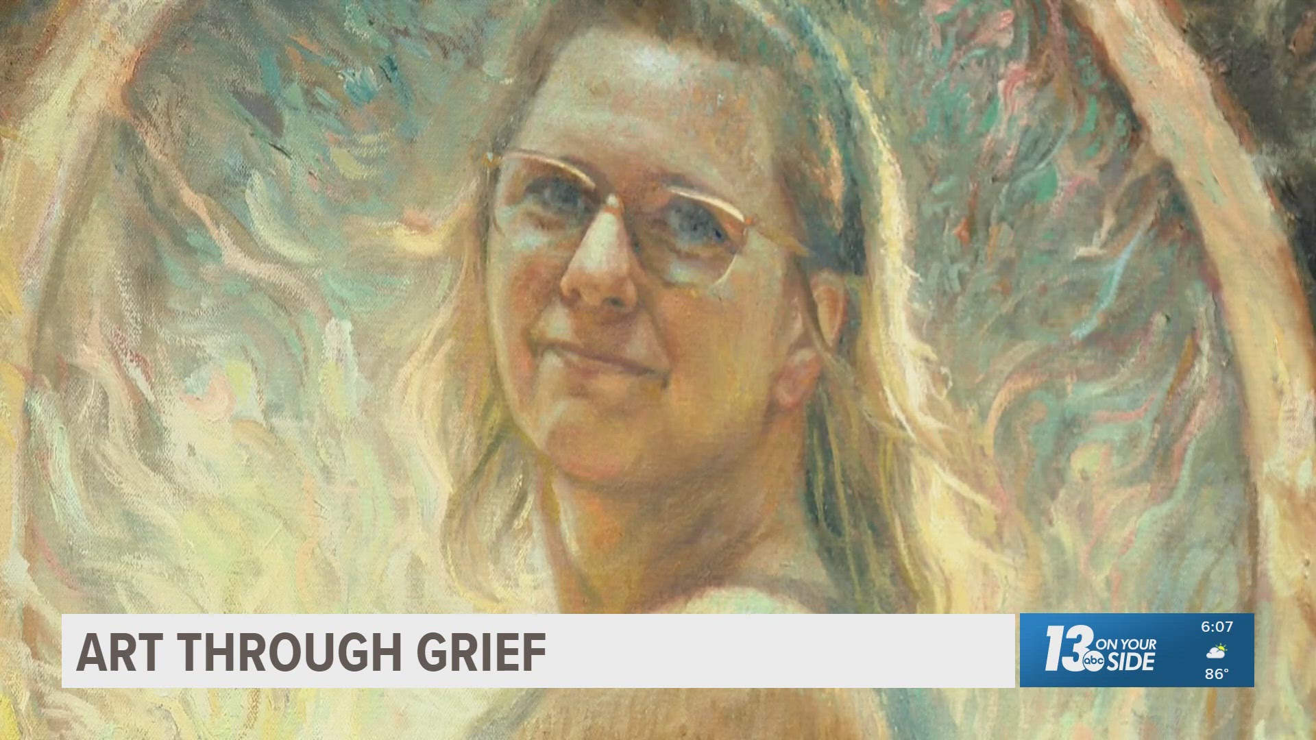 ArtPrize piece shows grief through painting | wzzm13.com