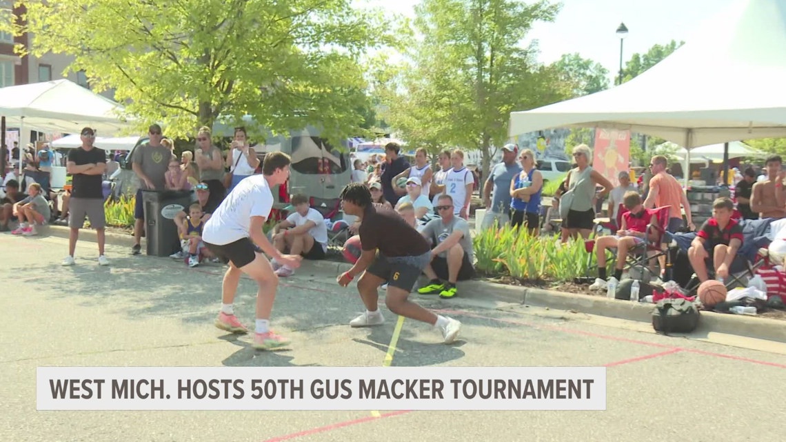 West Michigan hosts 50th Gus Macker basketball tournament | wzzm13.com