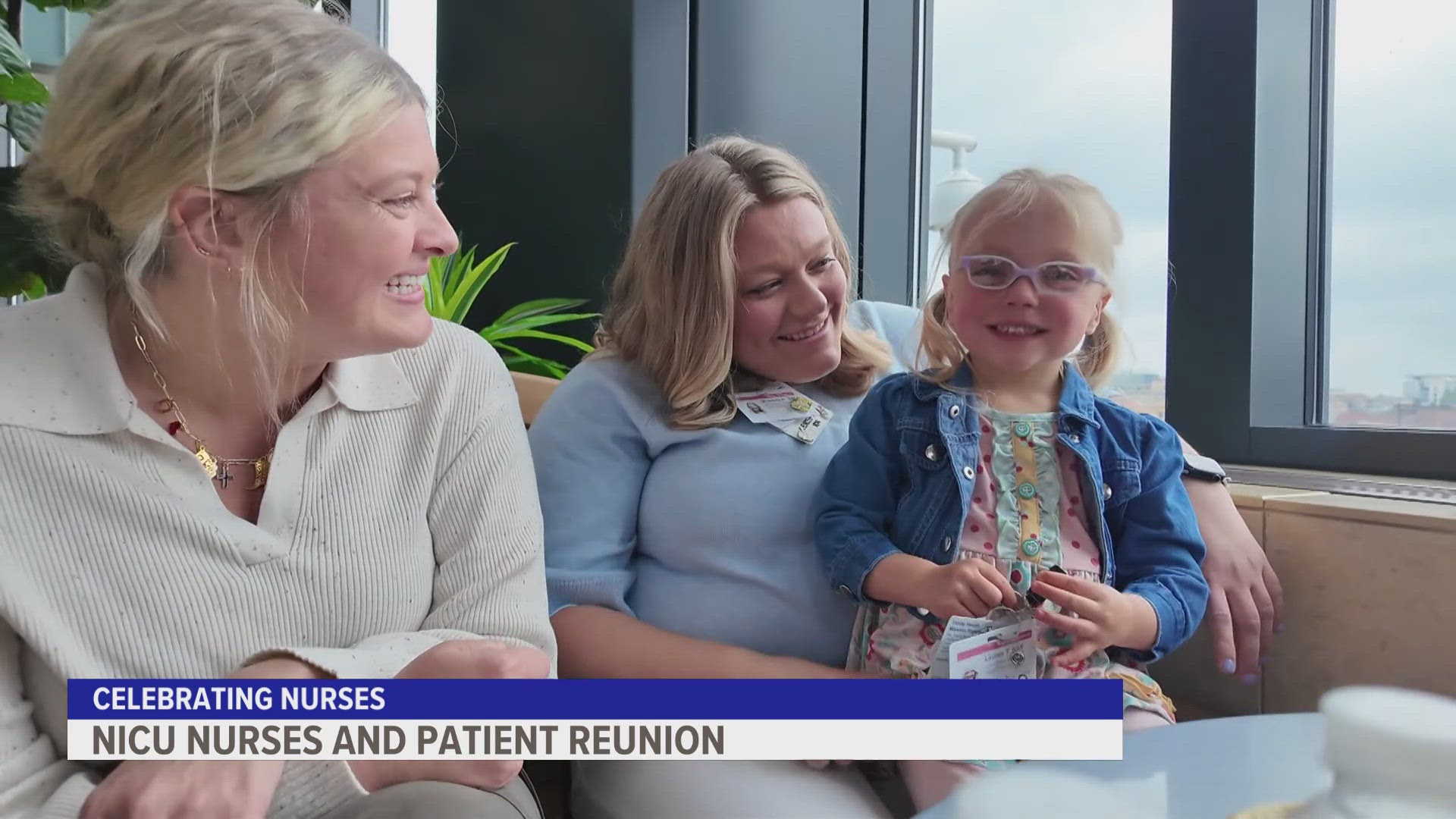 Family reunites with Grand Rapids NICU nurses | wzzm13.com