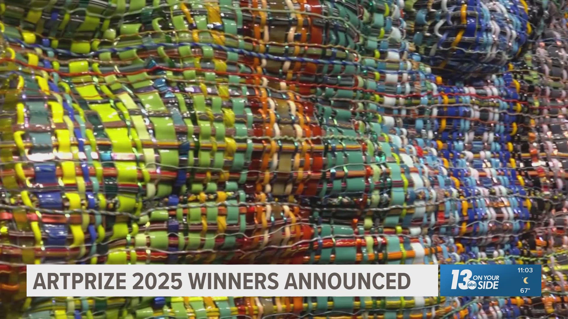 ArtPrize 2025: 'Arras' Wins $100k Public Vote Grand Prize | wzzm13.com