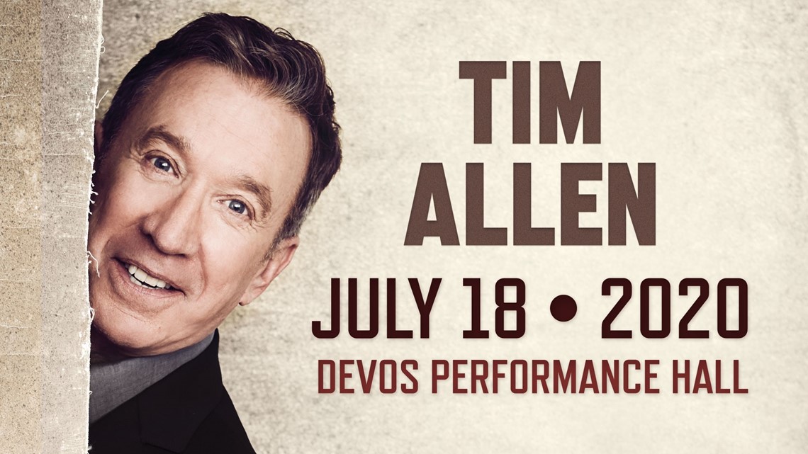 Michigan native Tim Allen to perform at DeVos Performance Hall in July ...