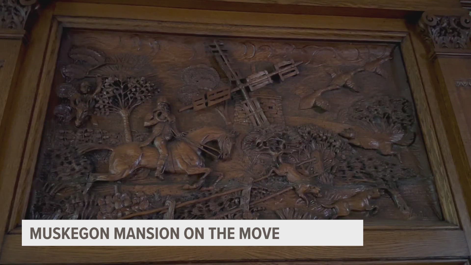 Muskegon mansion on the move thanks to city money | wzzm13.com
