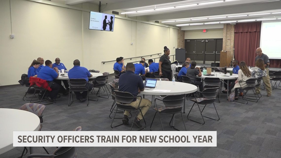 Security officers train for new school year | wzzm13.com