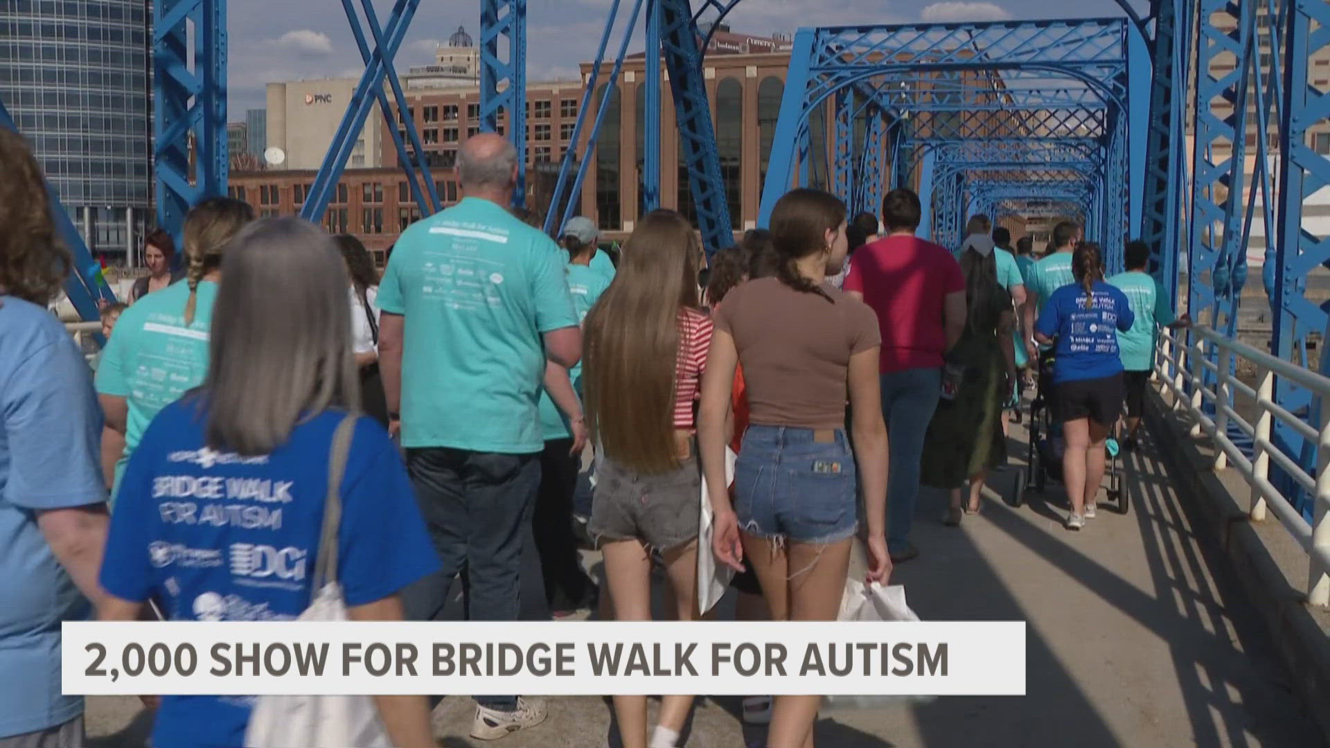 Hope Network Bridge Walk for Autism draws crowd in Grand Rapids ...