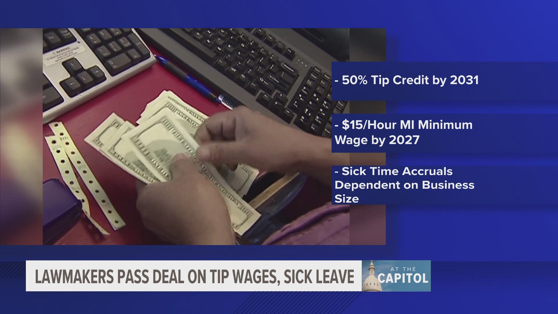 Michigan Gov. Whitmer agrees to limit wages for tipped workers amid ...