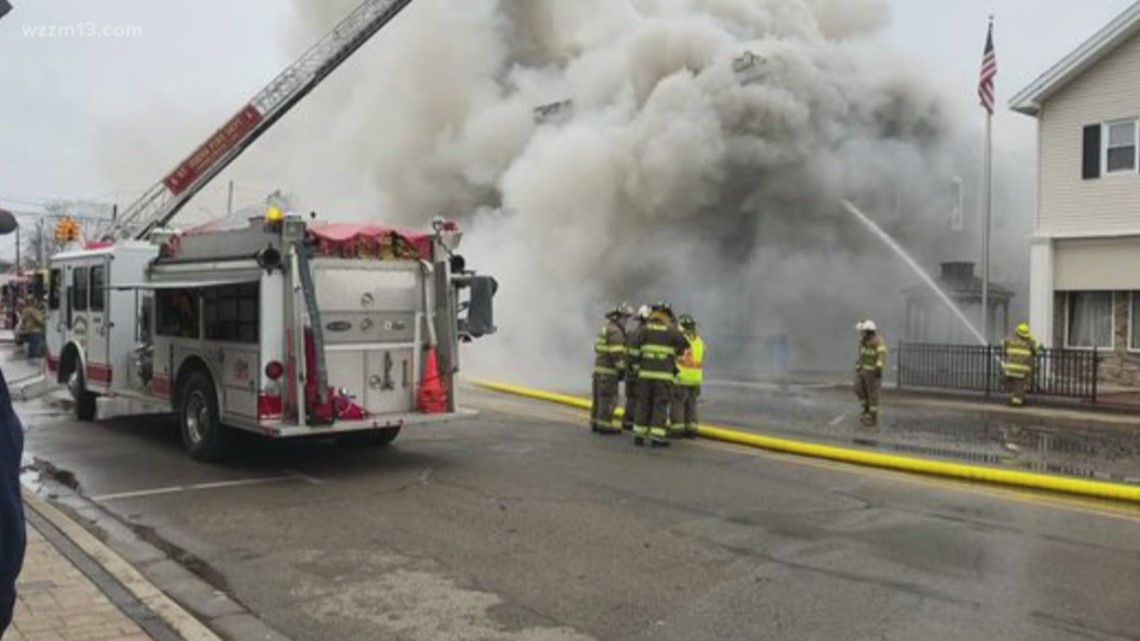 Downtown Fowler fire destroys two businesses | wzzm13.com