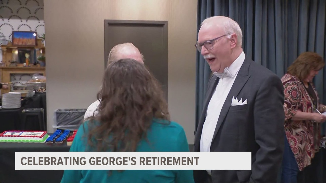 Happy retirement George! 13 ON YOUR SIDE celebrates George with party ...