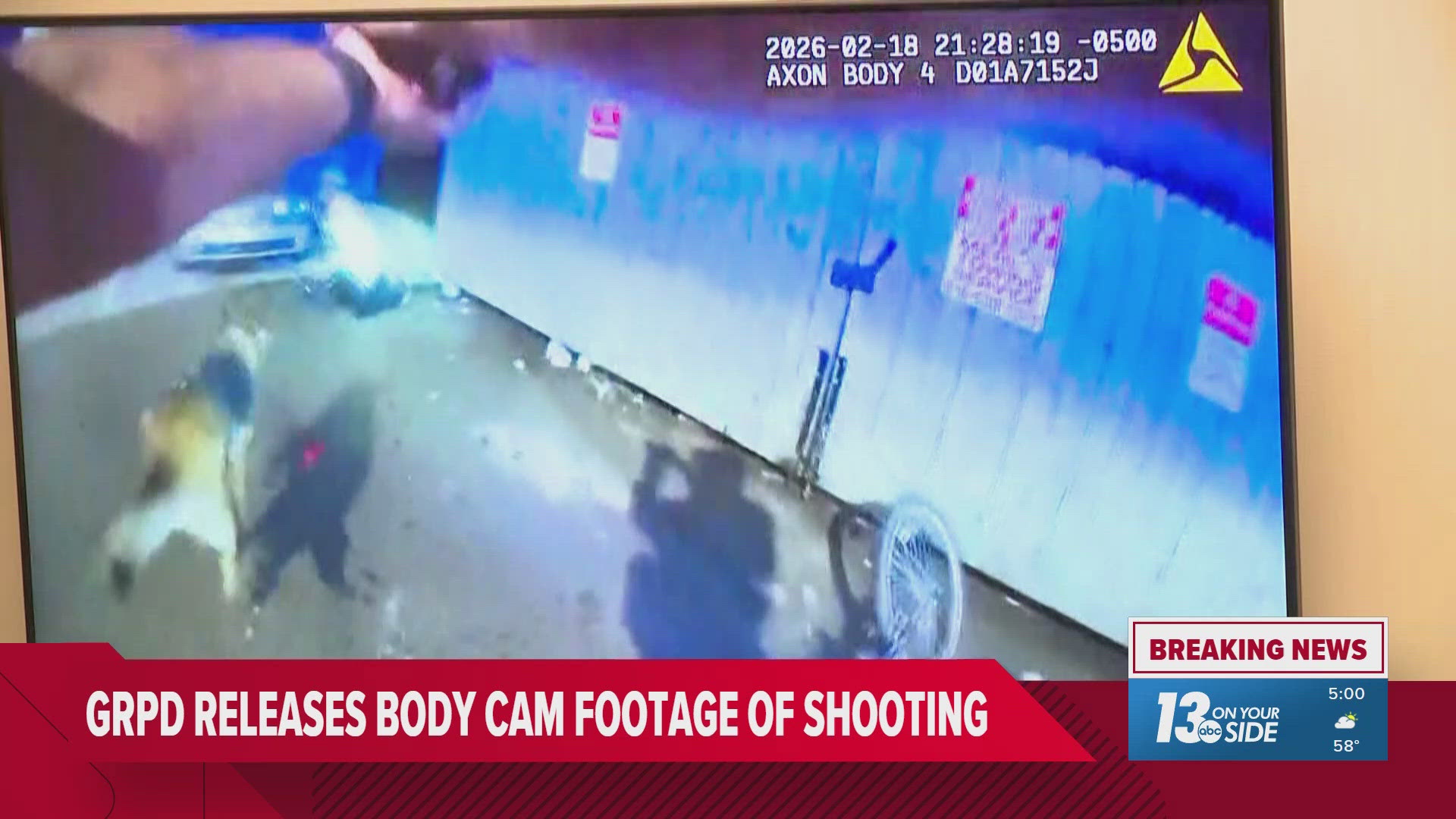 'HE'S GOT A GUN' | GRPD releases footage of moments leading up to and ...