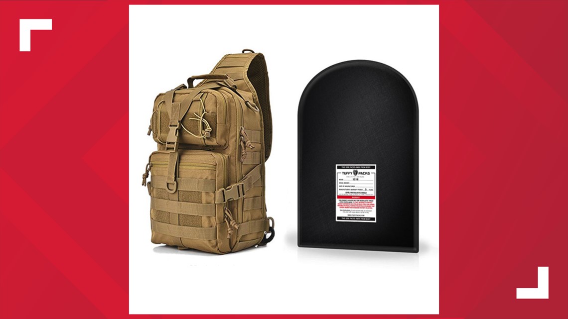What to know about bulletproof backpacks | wzzm13.com