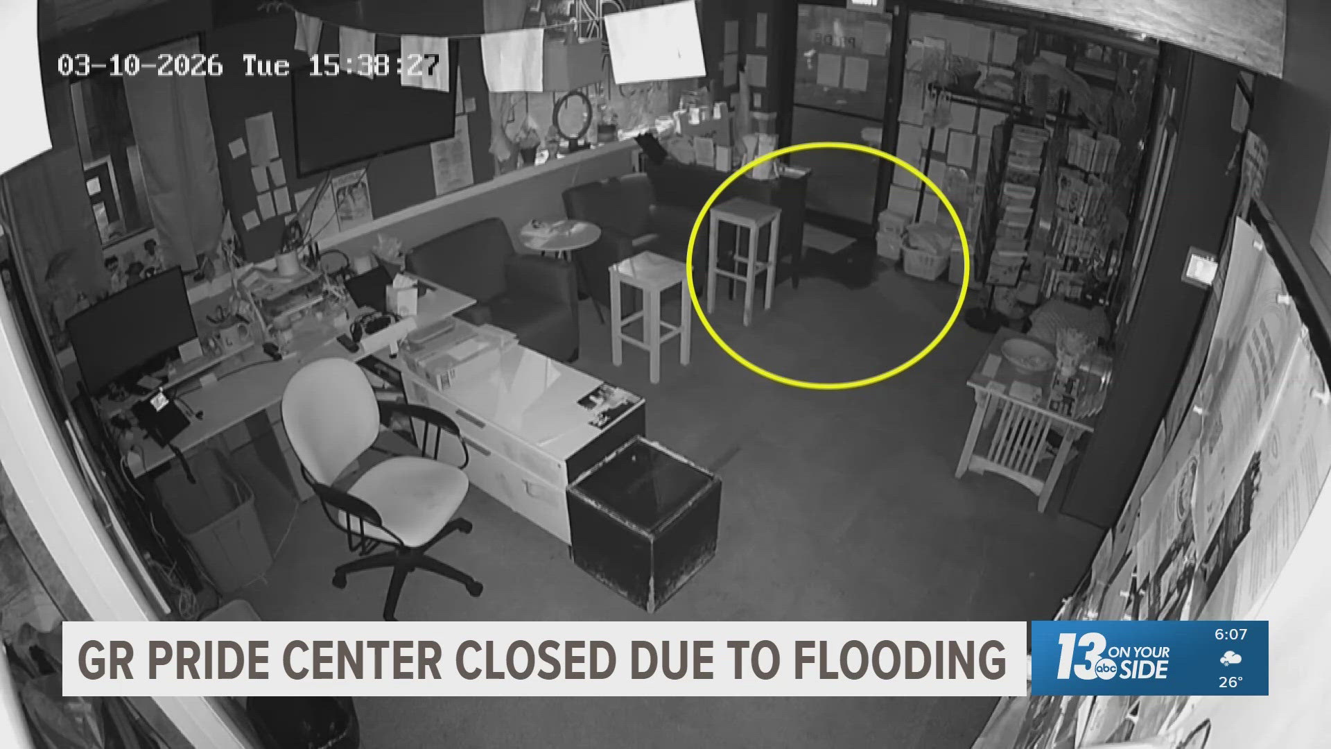 GR Pride Center closed until further notice due to flooding | wzzm13.com