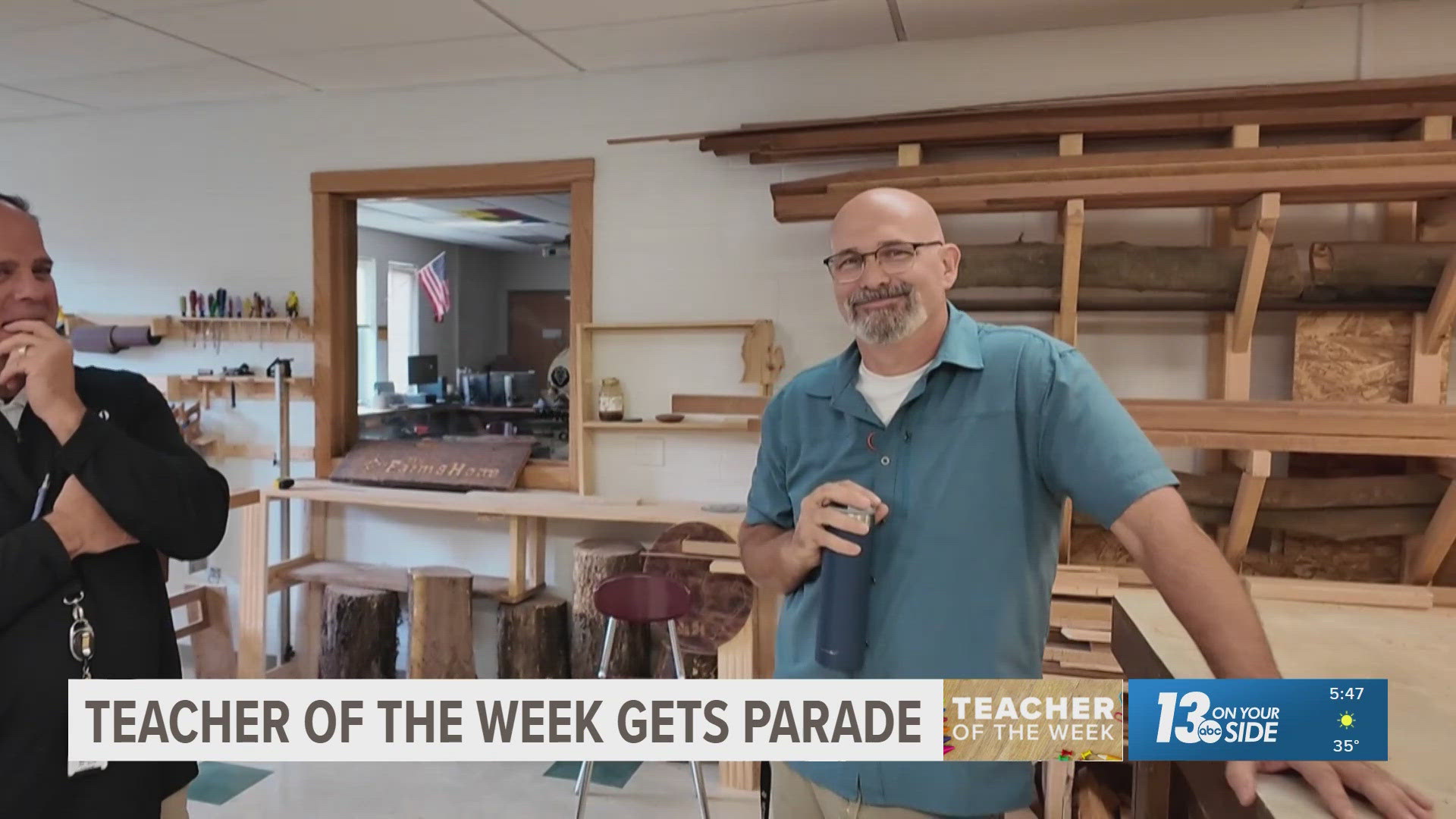 Teacher of the Week gets hallway parade | wzzm13.com