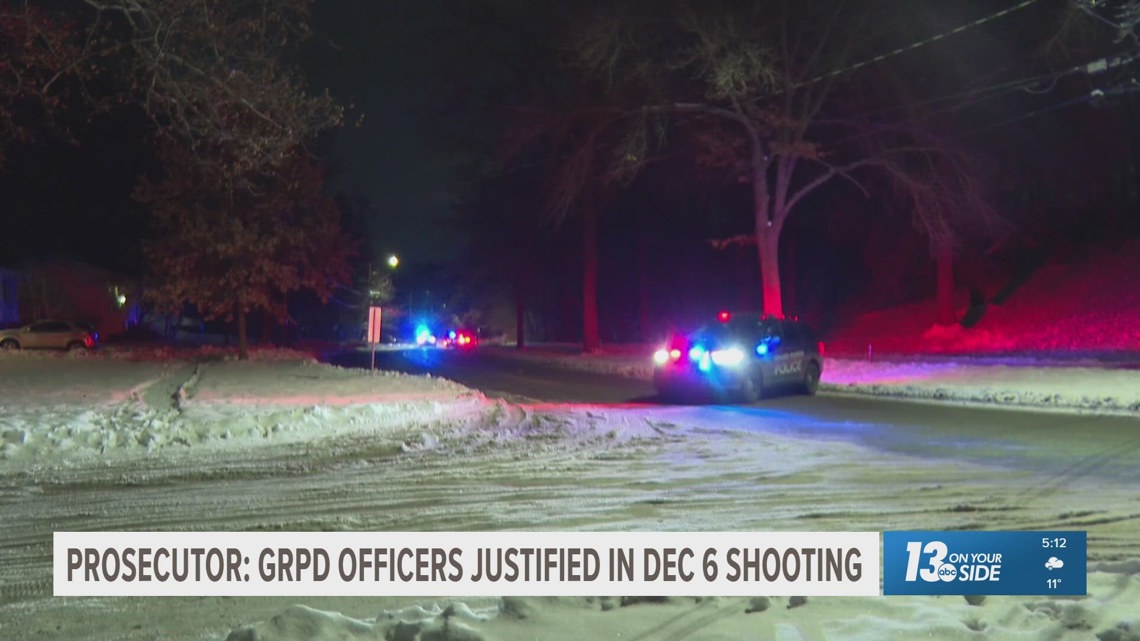 GRPD Officers justified in Dec. 6 shooting, prosecutor says | wzzm13.com
