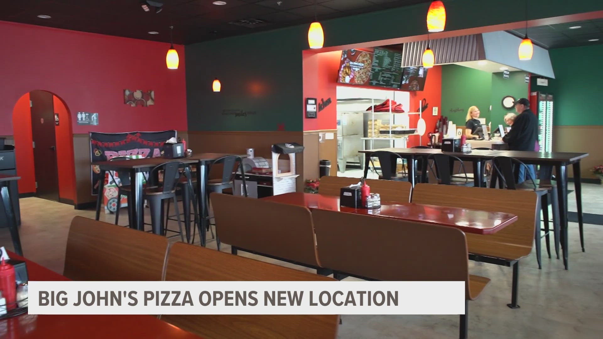 Big John's Pizza reopens in new, larger location | wzzm13.com