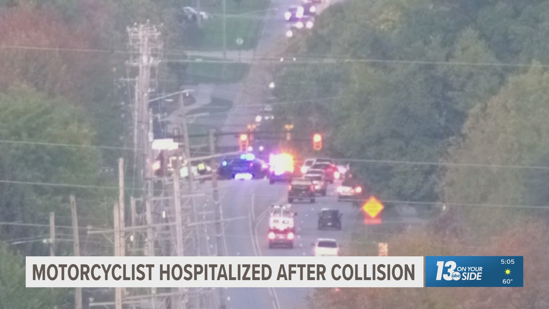 Motorcyclist hospitalized after crash in Walker intersection | wzzm13.com